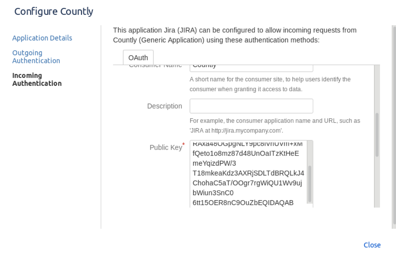 Jira Integration – Countly
