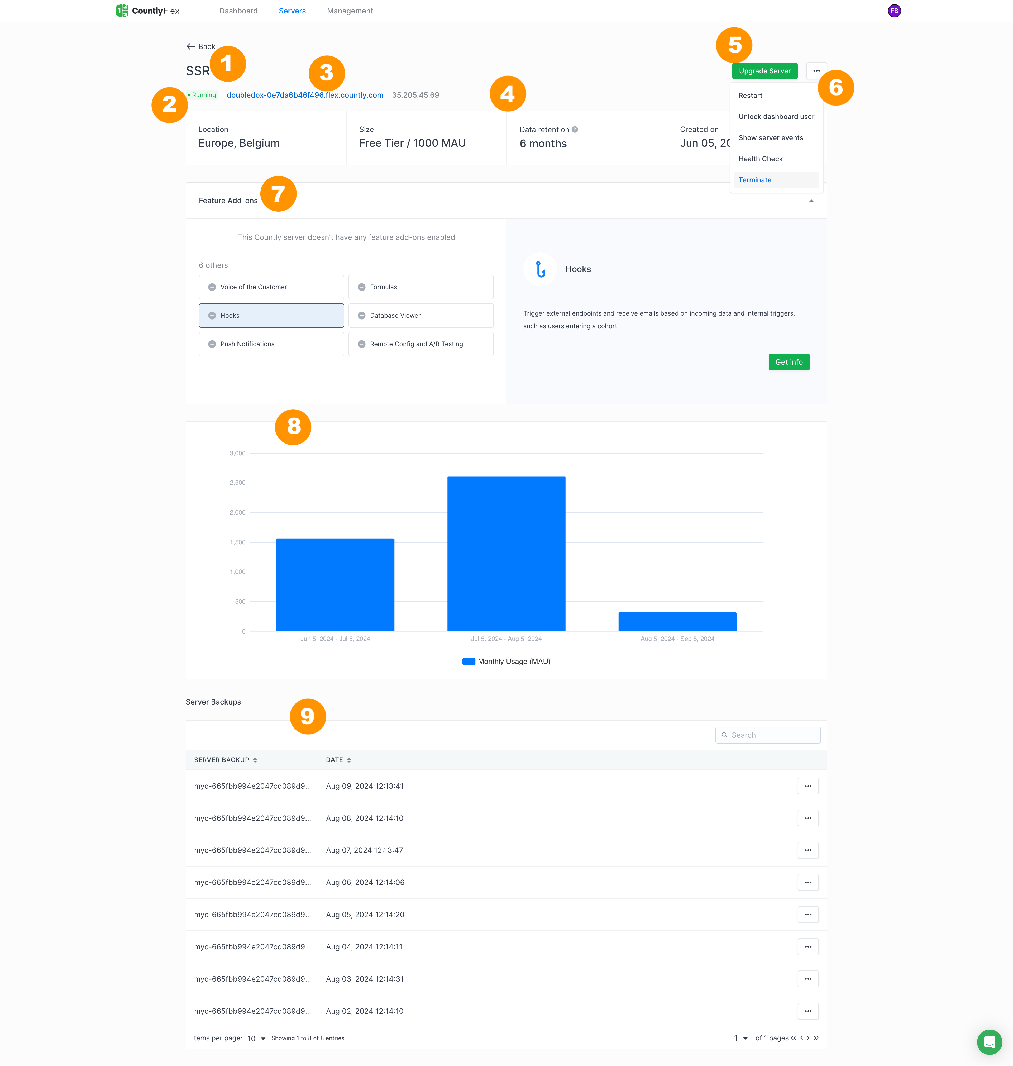 Maintaining your Server – Countly